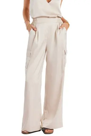 BISHOP + YOUNG Satin Cargo Pants