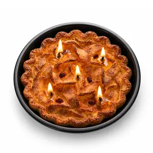 SOUTHLAKE GIFTS Apple Pie Candle - Brown