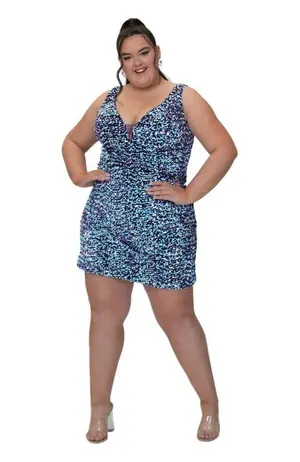 Sydney's Closet Sequined Cocktail Dresses