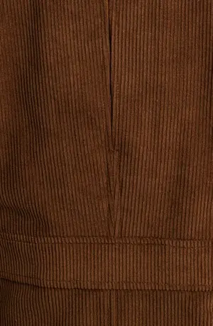 SCHOTT Corduroy Blazer - Brown