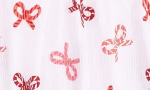 ANGEL DEAR Candy Cane Print Dress And Bloomers Set