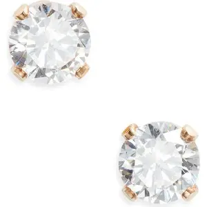 SET & STONES Birthstone Stud Earrings Gold/april