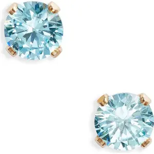 SET & STONES Birthstone Stud Earrings - Gold/march