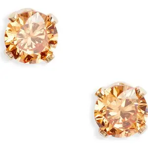 SET & STONES Birthstone Stud Earrings - Gold/november