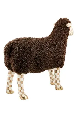 MACKENZIE-CHILDS Large Bouclé Sheep