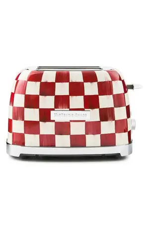 MACKENZIE-CHILDS Cherry Check 2-slice Toaster