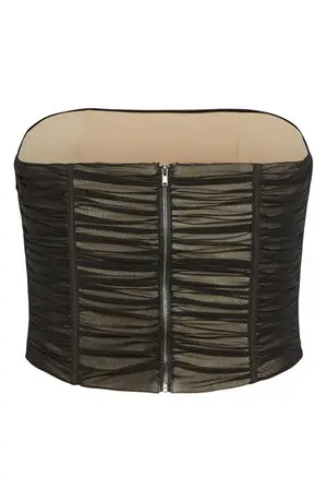 City Chic Strapless Corset Top