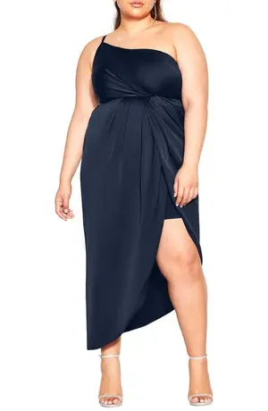 City Chic Draped Evening Dresses