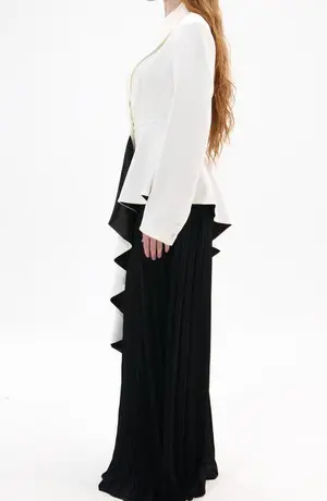 AZALEA WANG Asymmetric Statement Blazer