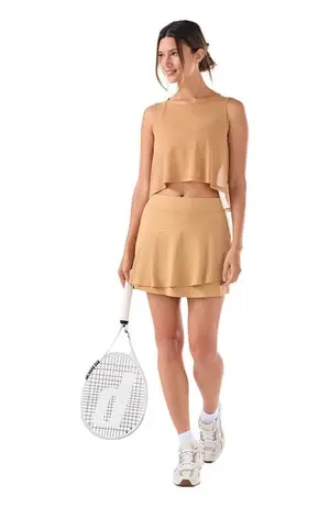 TAVI Flounce Tennis Skort - Cappucino