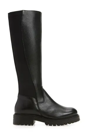 CHOCOLAT BLU Frisco Leather Knee-high Boots - Black Leather
