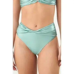 BOAMAR Makan High-waist Bikini Bottoms - Green
