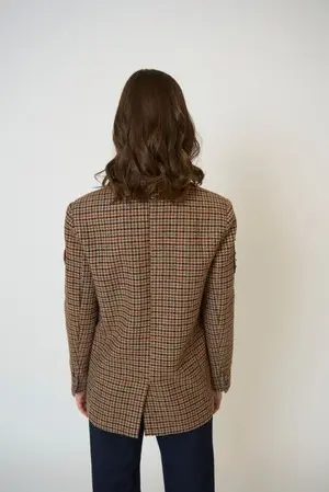 Central Park West Raven Patch Blazer