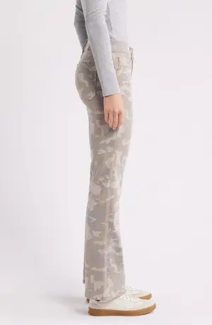 HIDDEN JEANS Camo Print Bootcut Jeans