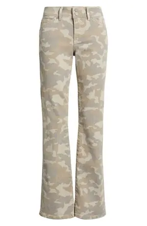 HIDDEN JEANS Camo Print Bootcut Jeans