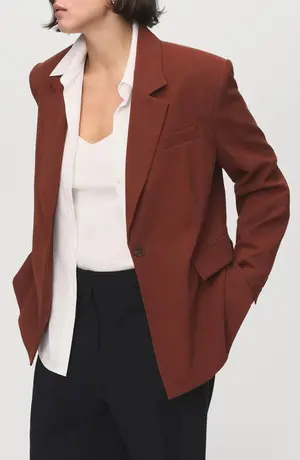 Mango Collared Blazers For Women