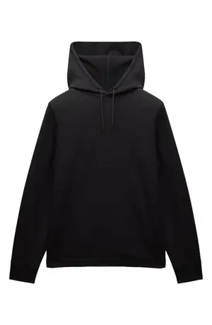 Reigning Champ Lightweight Waffle Stitch Hoodie - Black