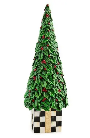 MACKENZIE-CHILDS Holly Leaf Tree - Green