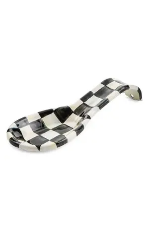 MACKENZIE-CHILDS Check Spoon Rest - Courtly