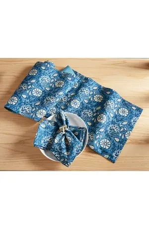 TAG Floral Cotton Table Runner