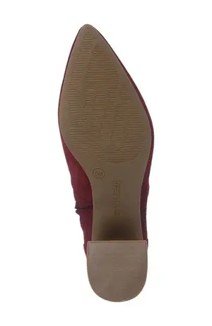 Gentle Souls Gallway Short Boot - Wine Suede