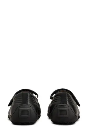 ROGER VIVIER Viv Low Quilted Mary Jane Ballet Flat - Nero