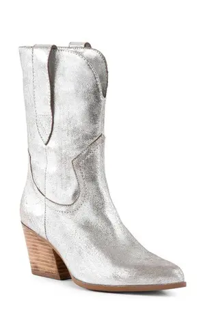 Seychelles Line Dance Western Boot - Pewter