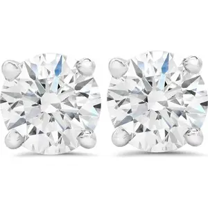 BLISS DIAMOND 1.50ct Lab Grown Diamond Stud Earrings - 14k White Gold