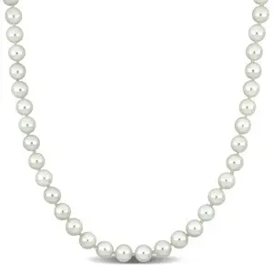 JULIANNA B. Cultured Akoya Pearl Strand Necklace - Pearl Size: 5-5.5mm