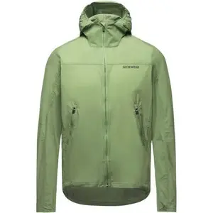 GOREWEAR Fernflow Hooded Windbreaker Engine Green