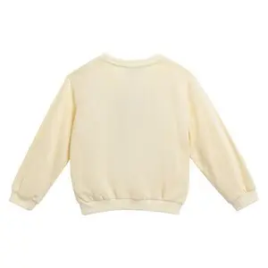 MIMI TUTU Bunny-ear Long-sleeve Sweatshirt - Cream