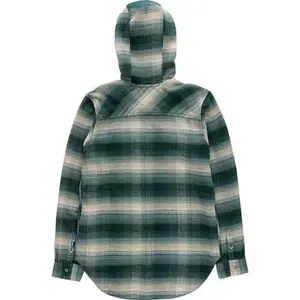 KAVU Jess Hooded Shirt - Greenwood