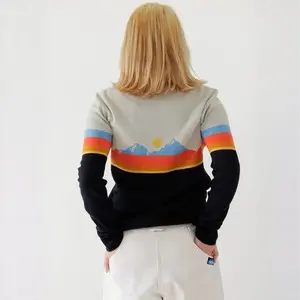 KAVU Hillrose Crew Neck Sweater - Sunset Range
