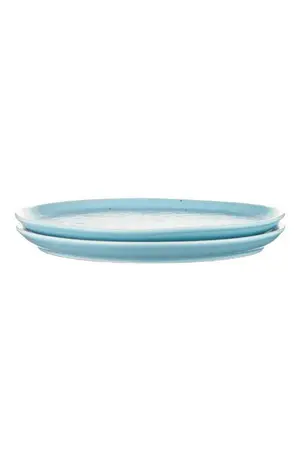 STONE + LAIN Elena Stoneware 4-piece Salad Plate Set - Blue