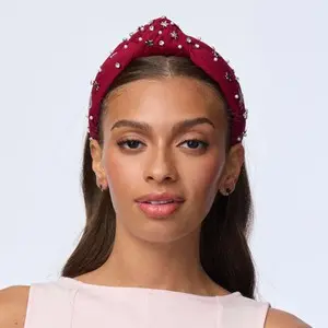 Lele Sadoughi Alpha Phi Knotted Headband