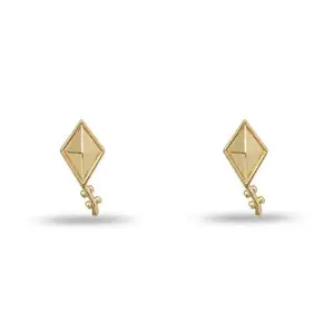 Lele Sadoughi Kappa Alpha Theta Stud Earrings - Gold 720