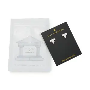 Lele Sadoughi Alpha Epsilon Phi Stud Earrings