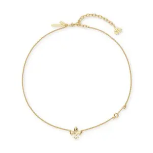 Lele Sadoughi Kappa Kappa Gamma Charm Necklace - Gold 720