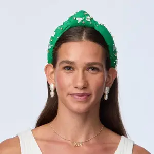 Lele Sadoughi Alpha Epsilon Phi Knotted Headband