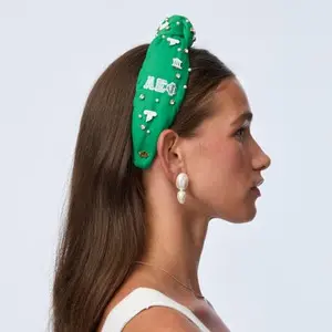 Lele Sadoughi Alpha Epsilon Phi Knotted Headband