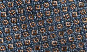 Canali Geometric Silk Tie