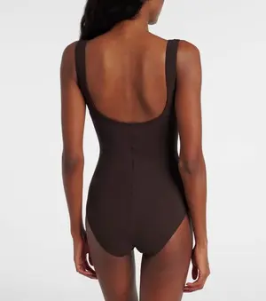 KARLA COLLETTO Basics Ruched Swimsuit