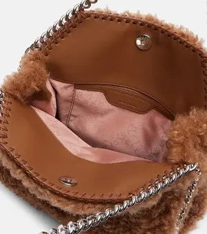 Stella McCartney Falabella Mini Shoulder Bag - Brown