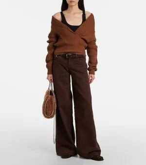 Stella McCartney Falabella Mini Shoulder Bag - Brown