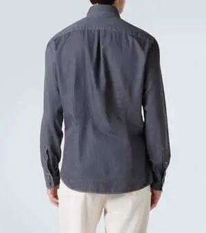 Brunello Cucinelli Denim Shirt - Blue