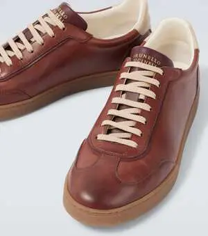 Brunello Cucinelli Leather Sneakers