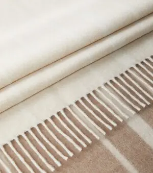 Loro Piana Dégradé Striped Cashmere Throw