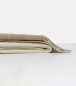 Loro Piana Dégradé Striped Cashmere Throw