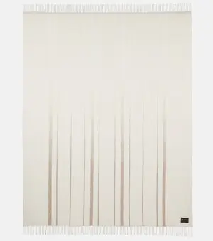 Loro Piana Dégradé Striped Cashmere Throw