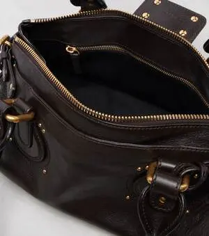 Chloé Paddington Small Leather Shoulder Bag - Brown